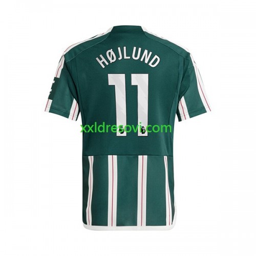 Manchester United Rasmus Hojlund 11 Gostujući Nogometni Dres 2023-2024